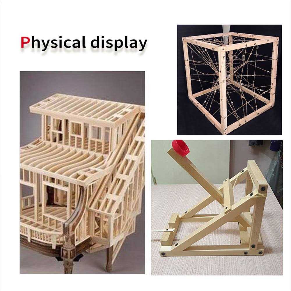 BILLIOTEAM 25 Pack Unfinished Wooden Square Dowel Rod,Hardwood Square ...