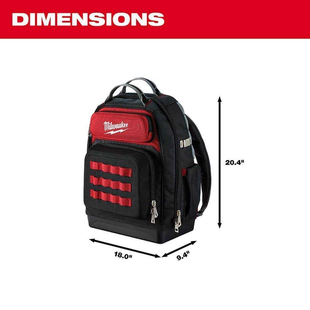 Milwaukee 15 in. Ultimate Jobsite Backpack with Screwdriver Set - Shop ...