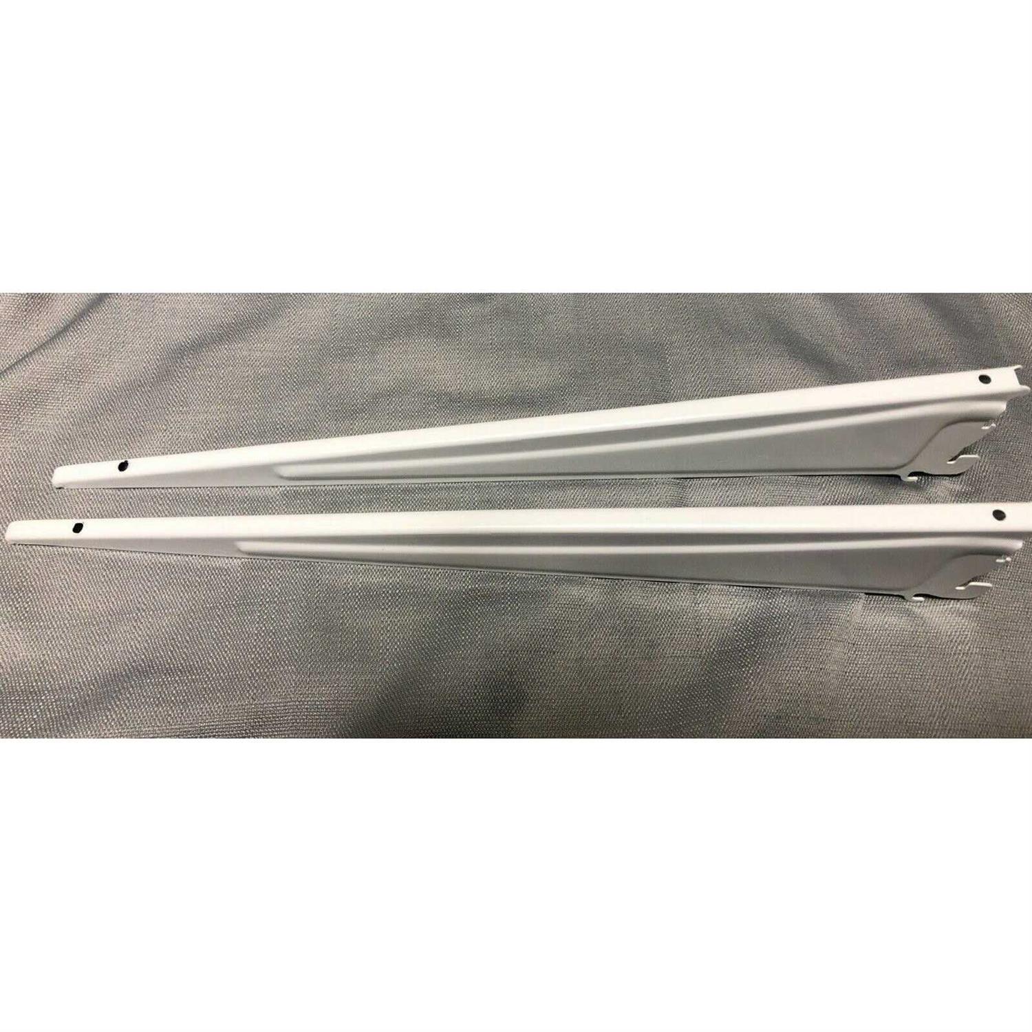 ClosetMaid ShelfTrack 16 in. White Shelf Bracket - Shop Hardware Tools ...