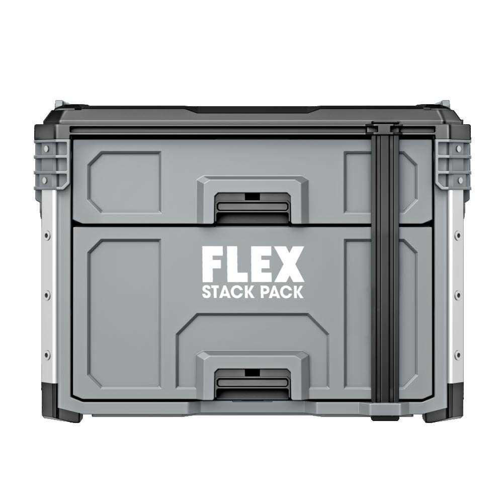 FLEX STACK PACK 2-Drawer Tool Box FS1106 - Shop Hardware Tools for Work ...