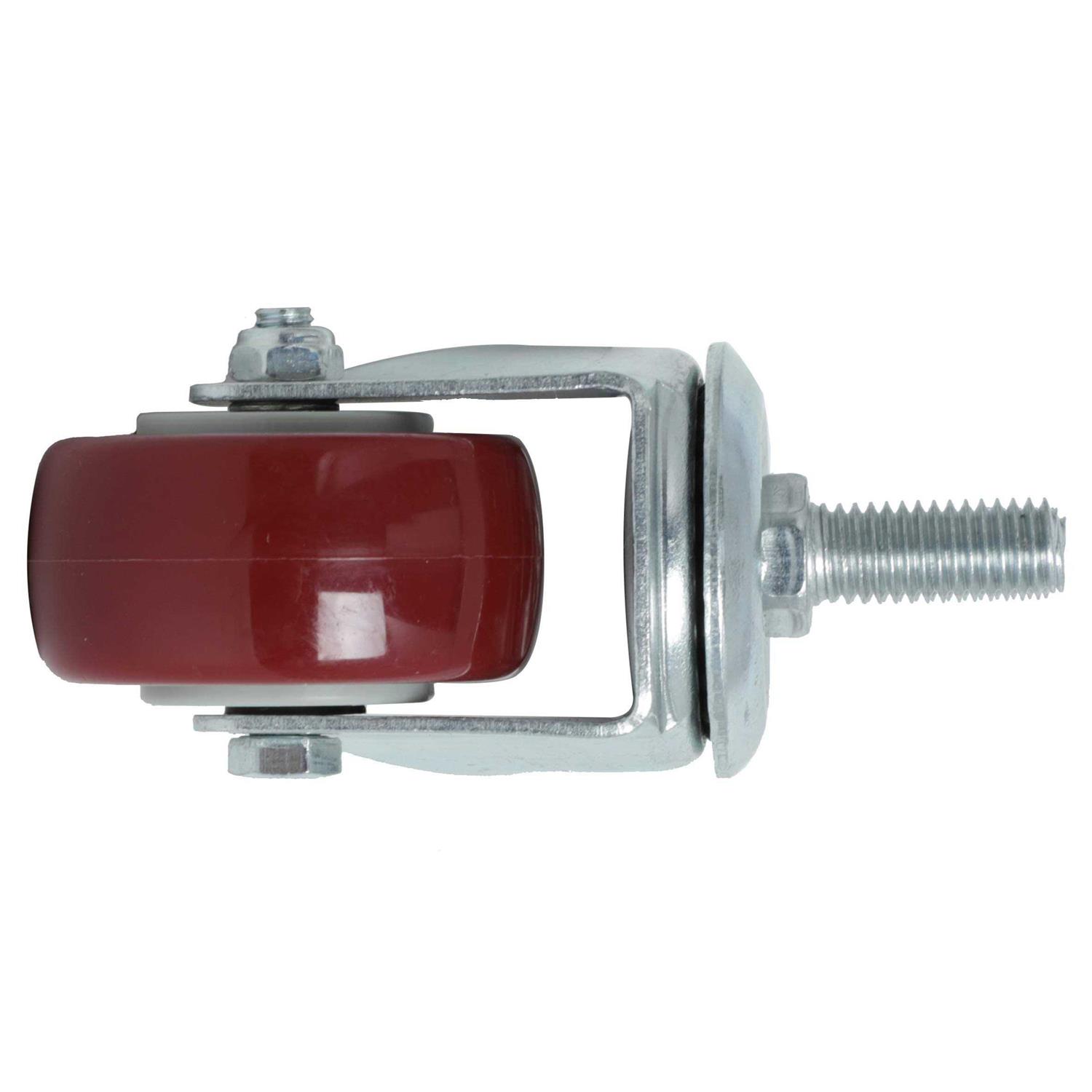 Finnhomy Swivel Caster Wheels 2 Inch Heavy Duty Threaded Stem Casters 1 ...