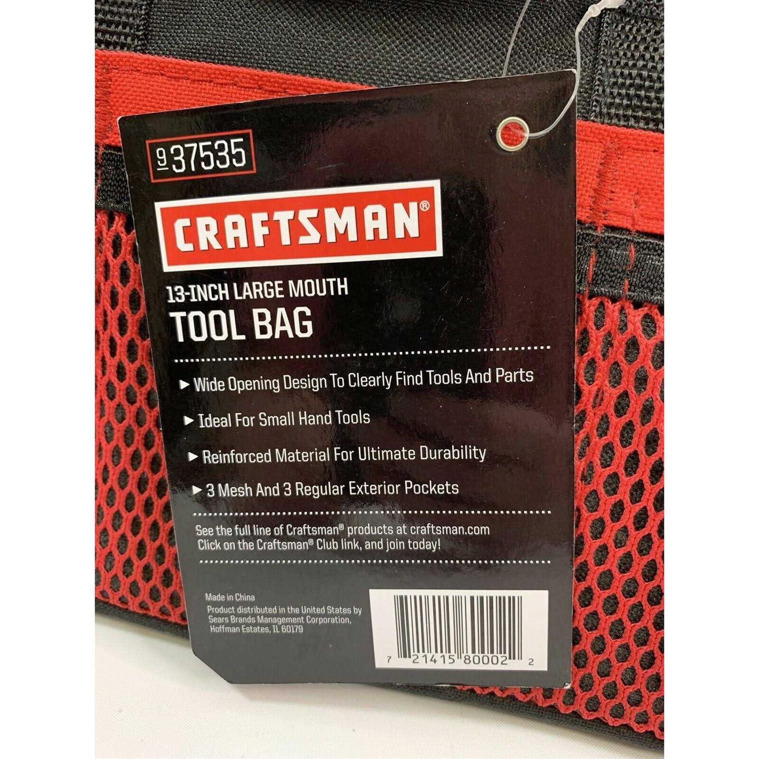Craftsman 9-37535 Soft Tool Bag 13 - Shop Hardware Tools for Work and Home