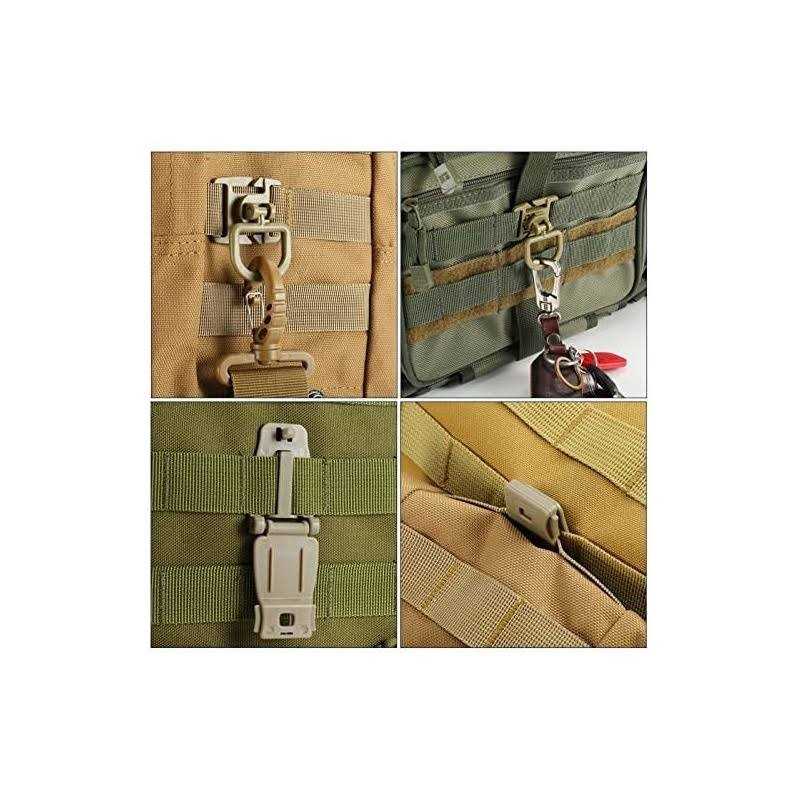 FRTKK Molle Accessories Kit of 34 Attachments for Tactical Backpack ...