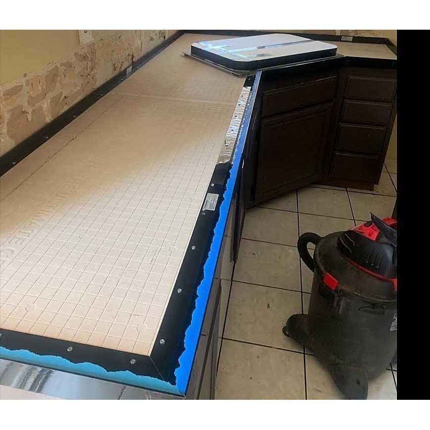 Concrete Countertop Edge Form Liners Chiseled Edge Deluxe - Shop ...