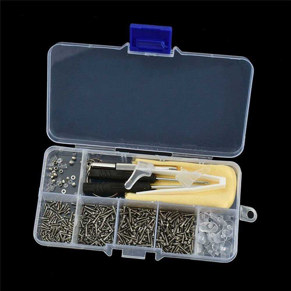 Glasses Screws Repair Kit,Eyeglass Sunglasses Screws Set Screw Nuts ...