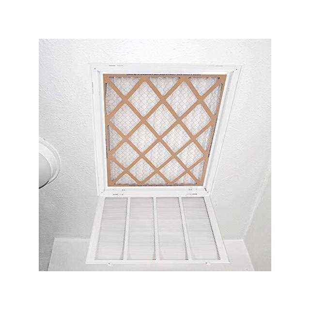 EZ-FLO 20-in x 25-in Steel White Sidewall/Ceiling Return Air Filter ...