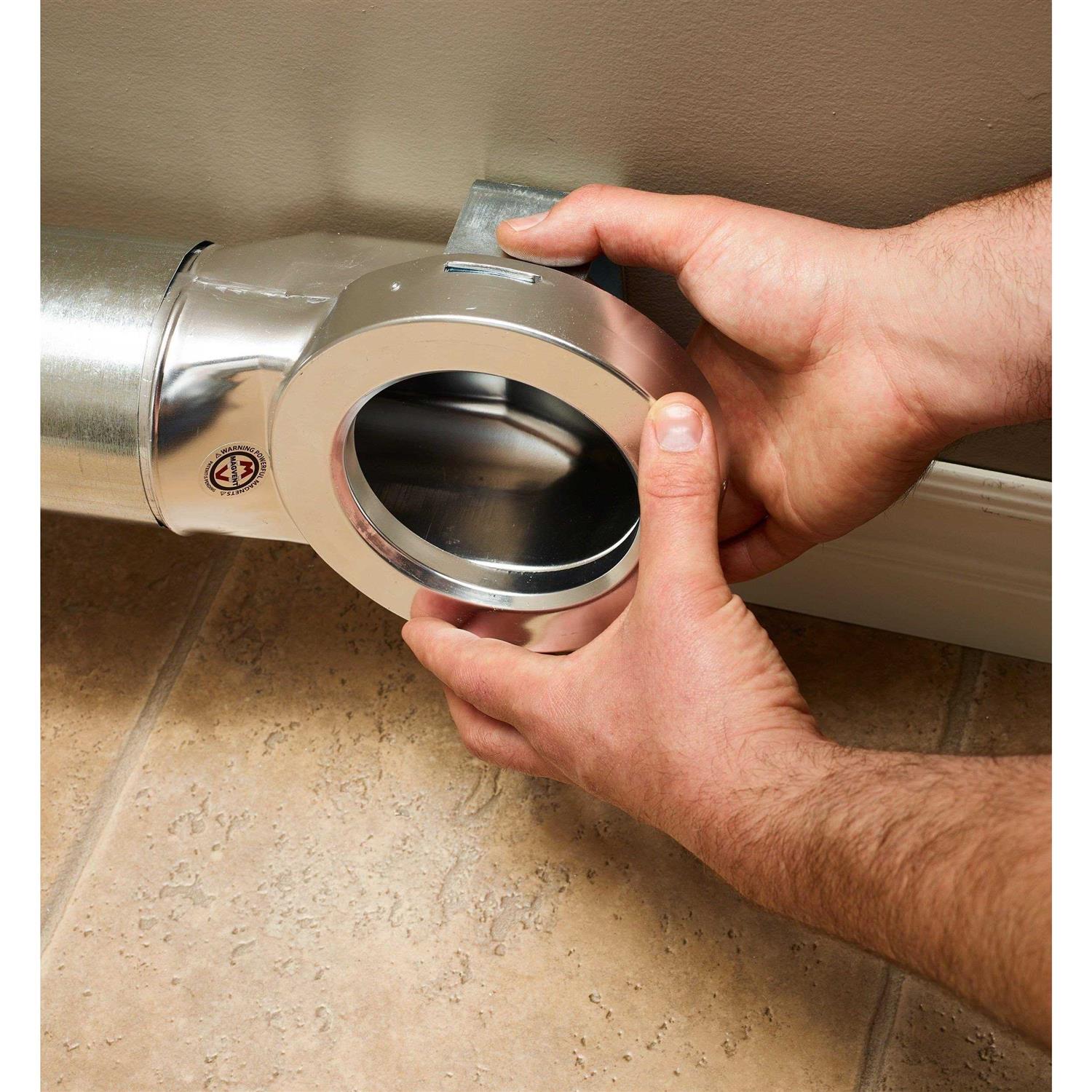 MagVent MV-90 Indoor Hook-Up Dryer Vent Kit - Shop Hardware Tools for ...