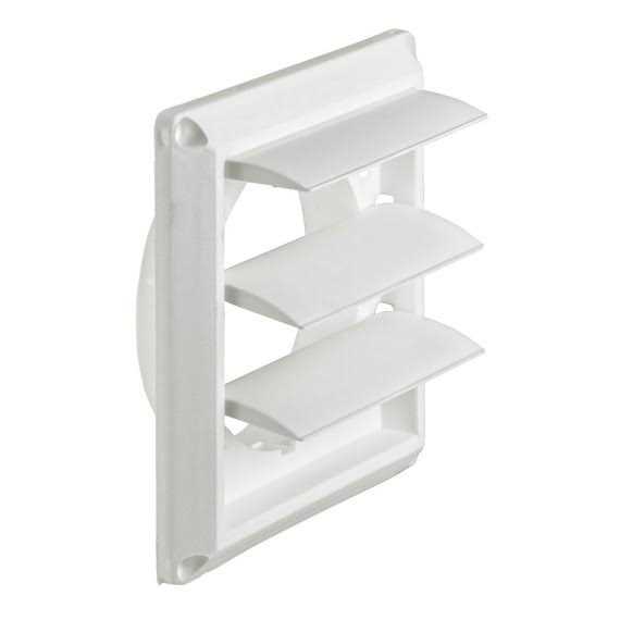 Lambro 2676w Louvered Vent - Shop Hardware Tools for Work and Home
