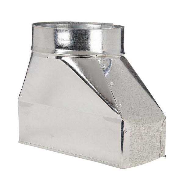 Master Flow 12 in. x 4 in. to 6 in. Universal Register Box - Shop ...