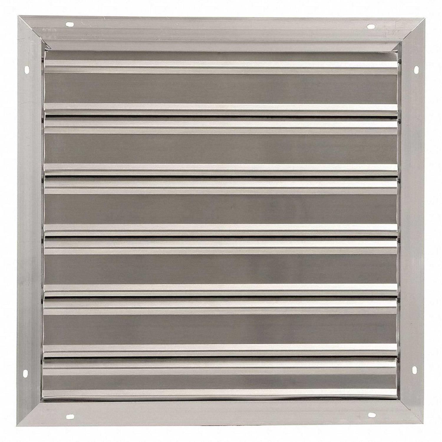 Dayton 24 in Backdraft Damper / Wall Shutter - Shop Hardware Tools for ...