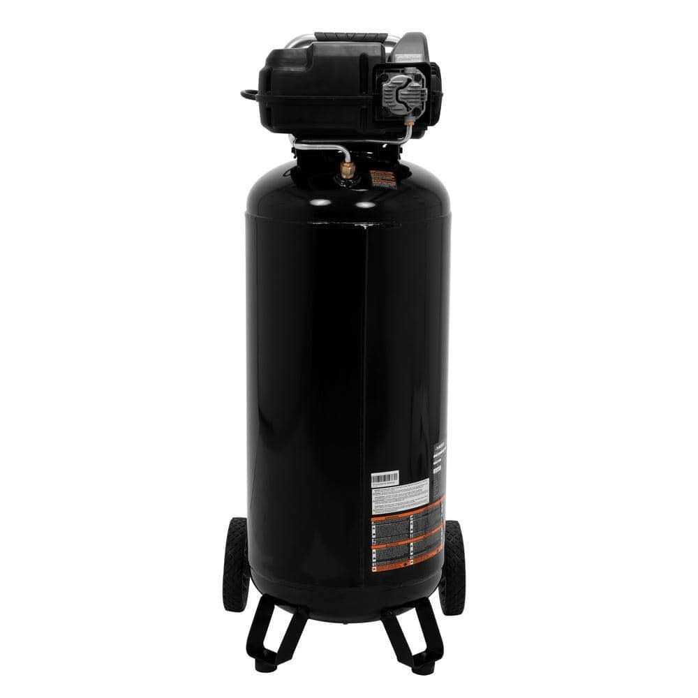 Husky 20 Gal. 200 PSI Oil Free Portable Vertical Electric Air ...