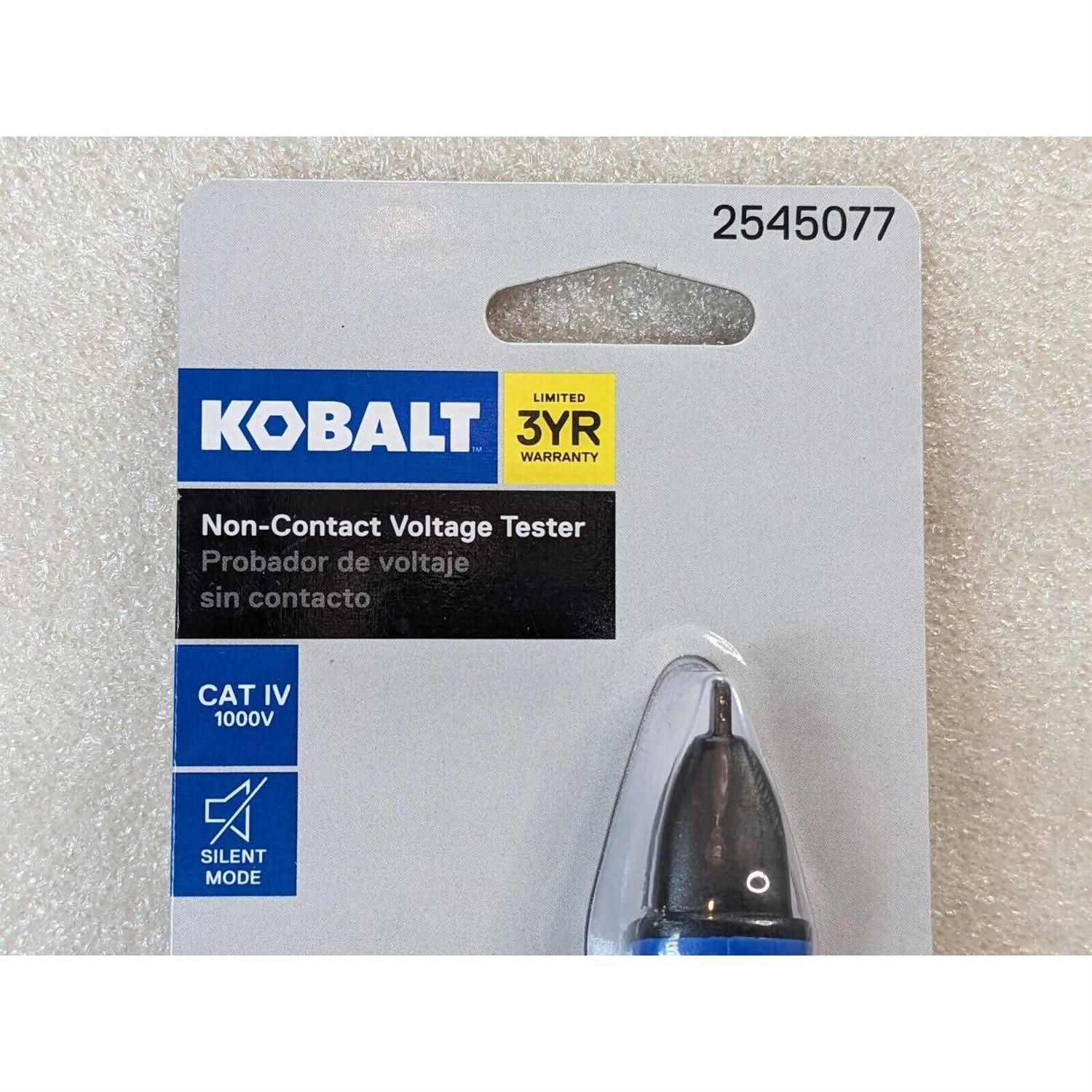 Kobalt Non-contact Analog Ac Voltage Tester 50-1000v-Volt AC-6H - Shop ...