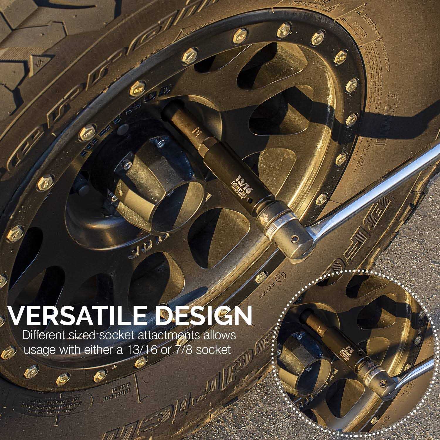 Neiko 02457A Lug-Nut Key Set, Wheel-Lock Removal Tool Kit for ...