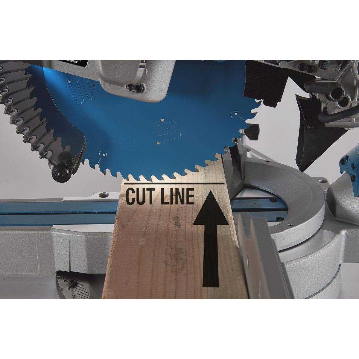 Hercules 12 in. Dual-Bevel Sliding Compound Miter Saw with Precision LED Shadow Guide - Shop ...