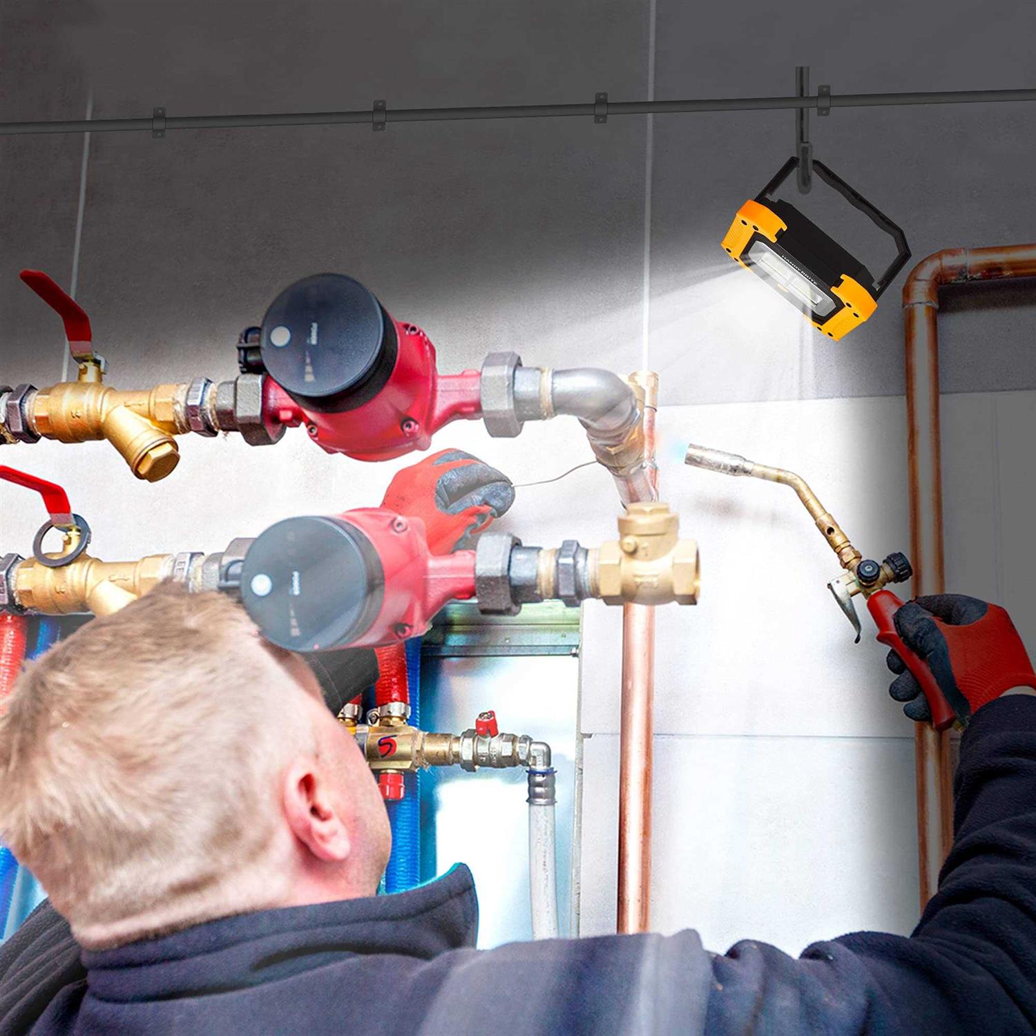 Handy Brite 500 lm LED Battery Handheld Work Light - Shop Hardware ...