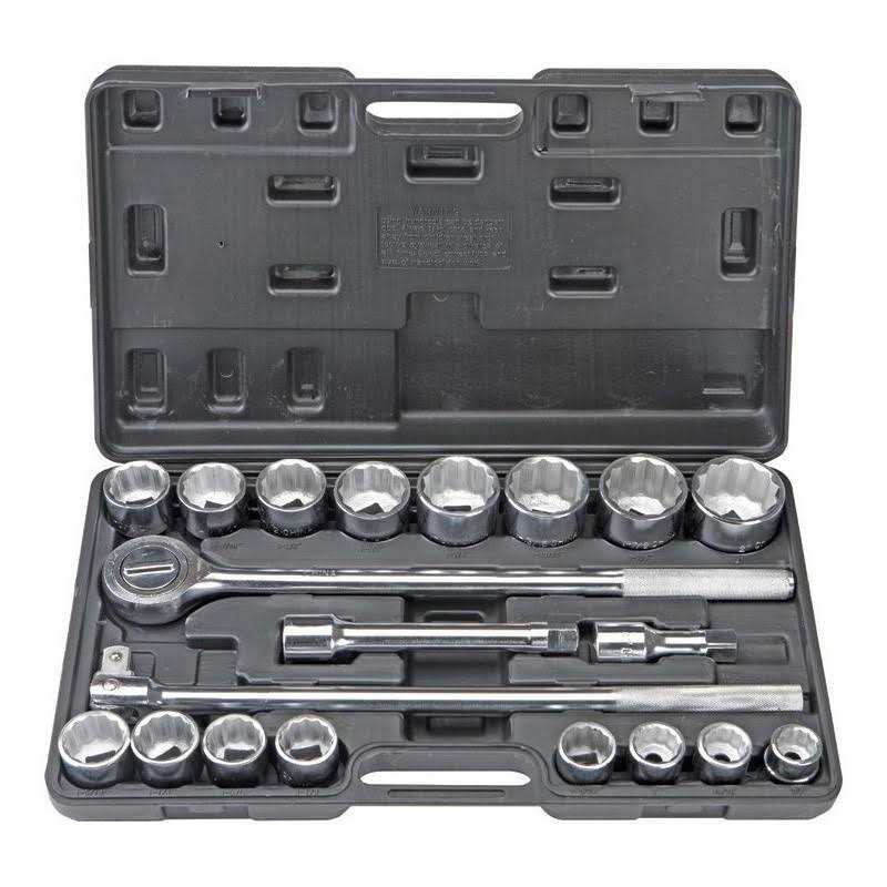 Pittsburgh 20 Piece Jumbo Socket Set - Shop Hardware Tools for Work and ...