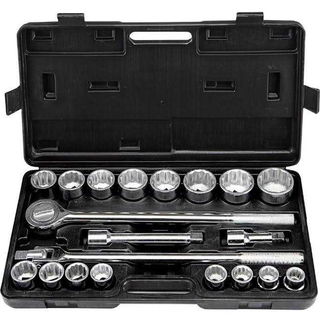 Pittsburgh 20 Piece Jumbo Socket Set - Shop Hardware Tools for Work and ...