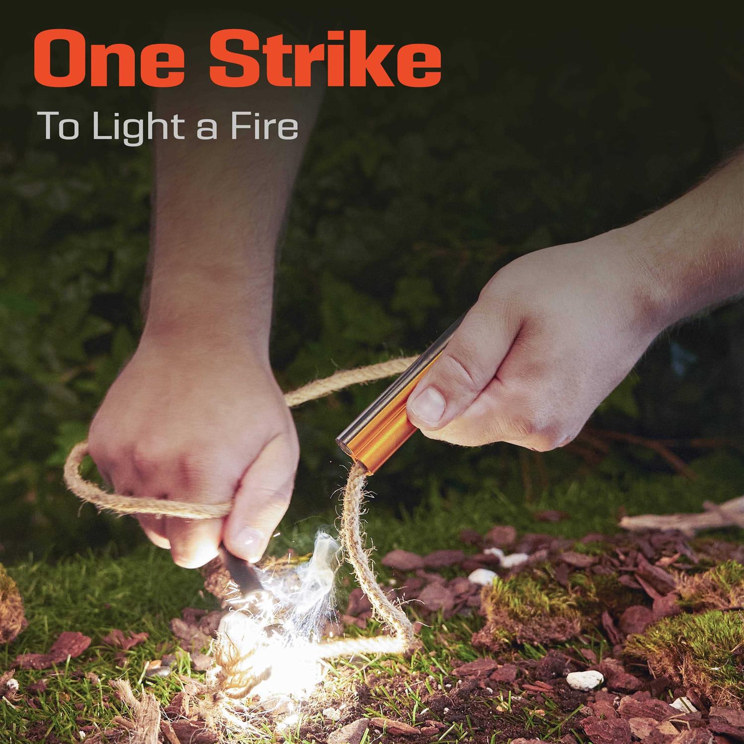 Fire Starter Survival Tool All-in-One Flint and Steel Fire Starter Kit ...