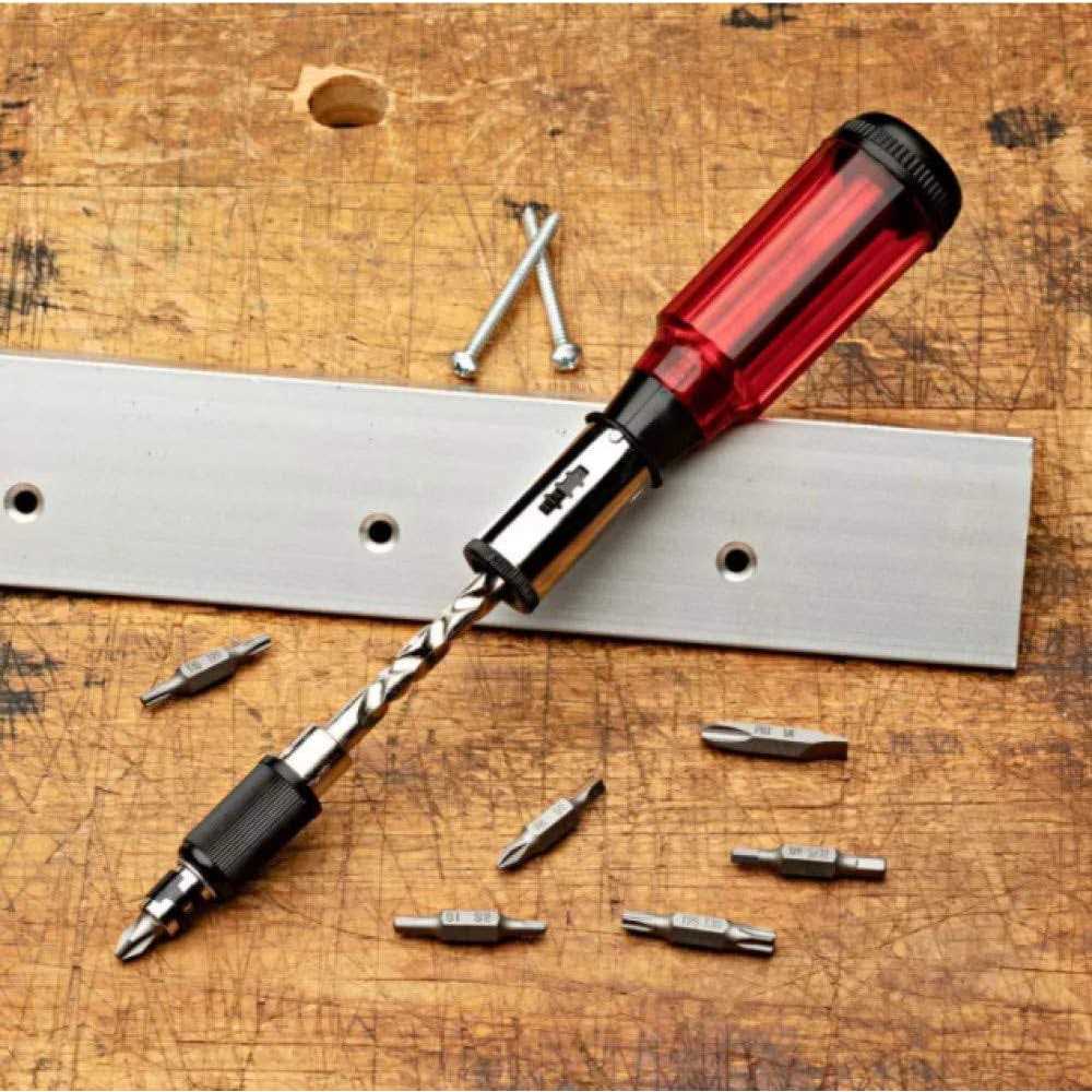Kings County Tools Yankee Style Screwdriver 7 Double-Sided Bits ...
