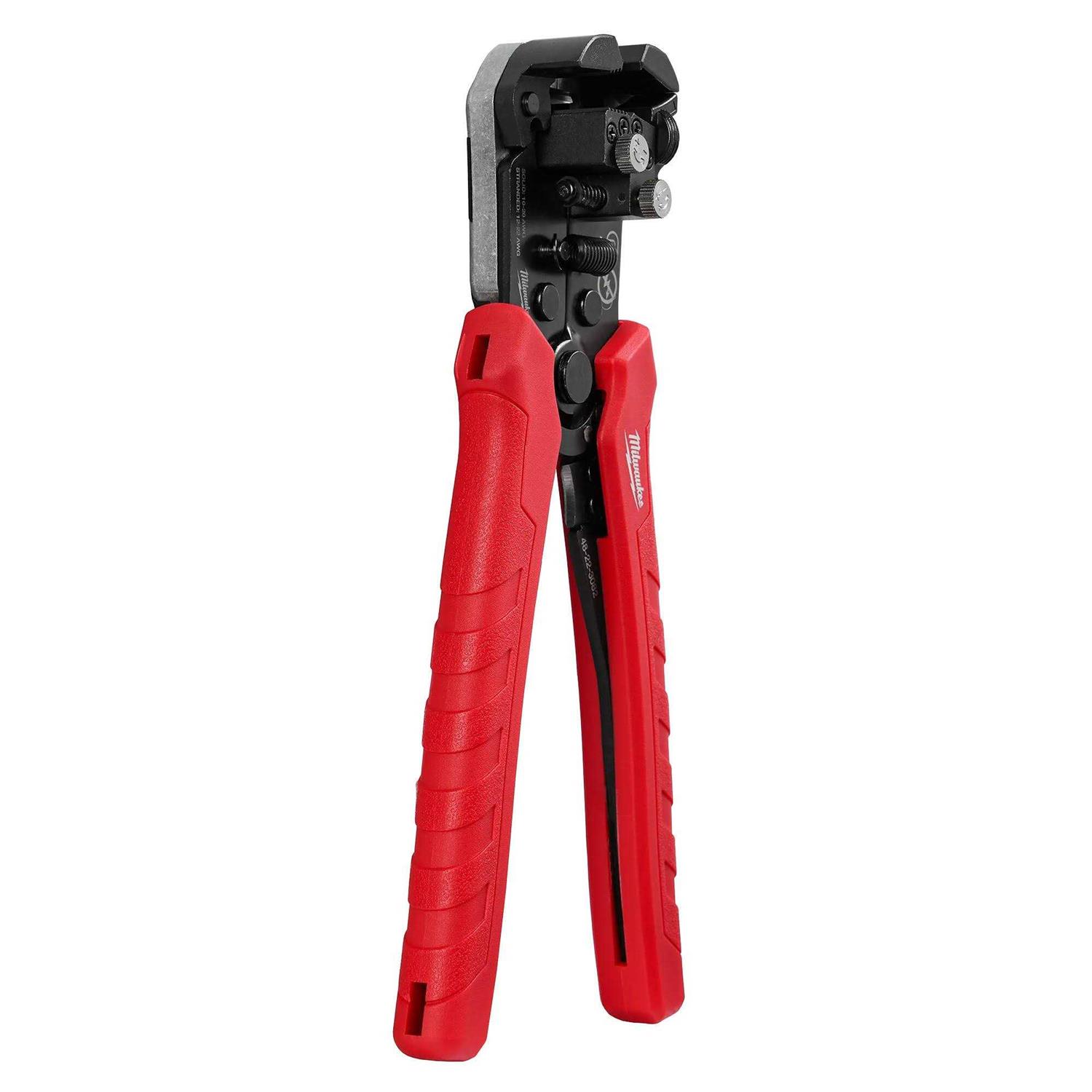 Milwaukee Self-Adjusting Wire Stripper & Cutter 48-22-3082 - Shop ...