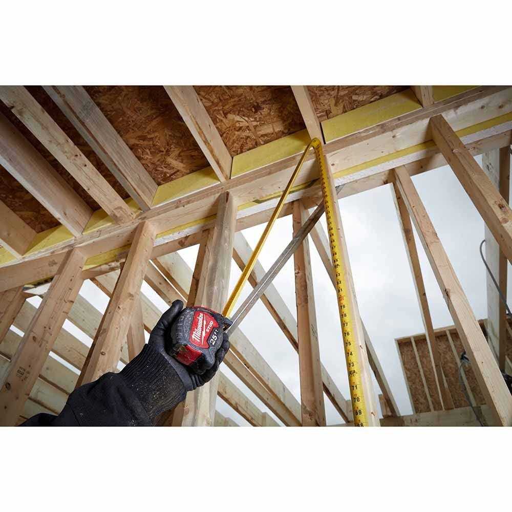 Milwaukee STUD Tape Measure 48-22-9725 - Shop Hardware Tools for Work ...