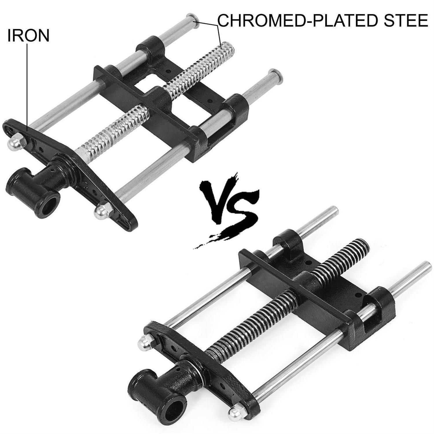 Mophorn Wood Vise 9 Inch Woodworking Vise, Heavy-Duty Steel and Cast ...