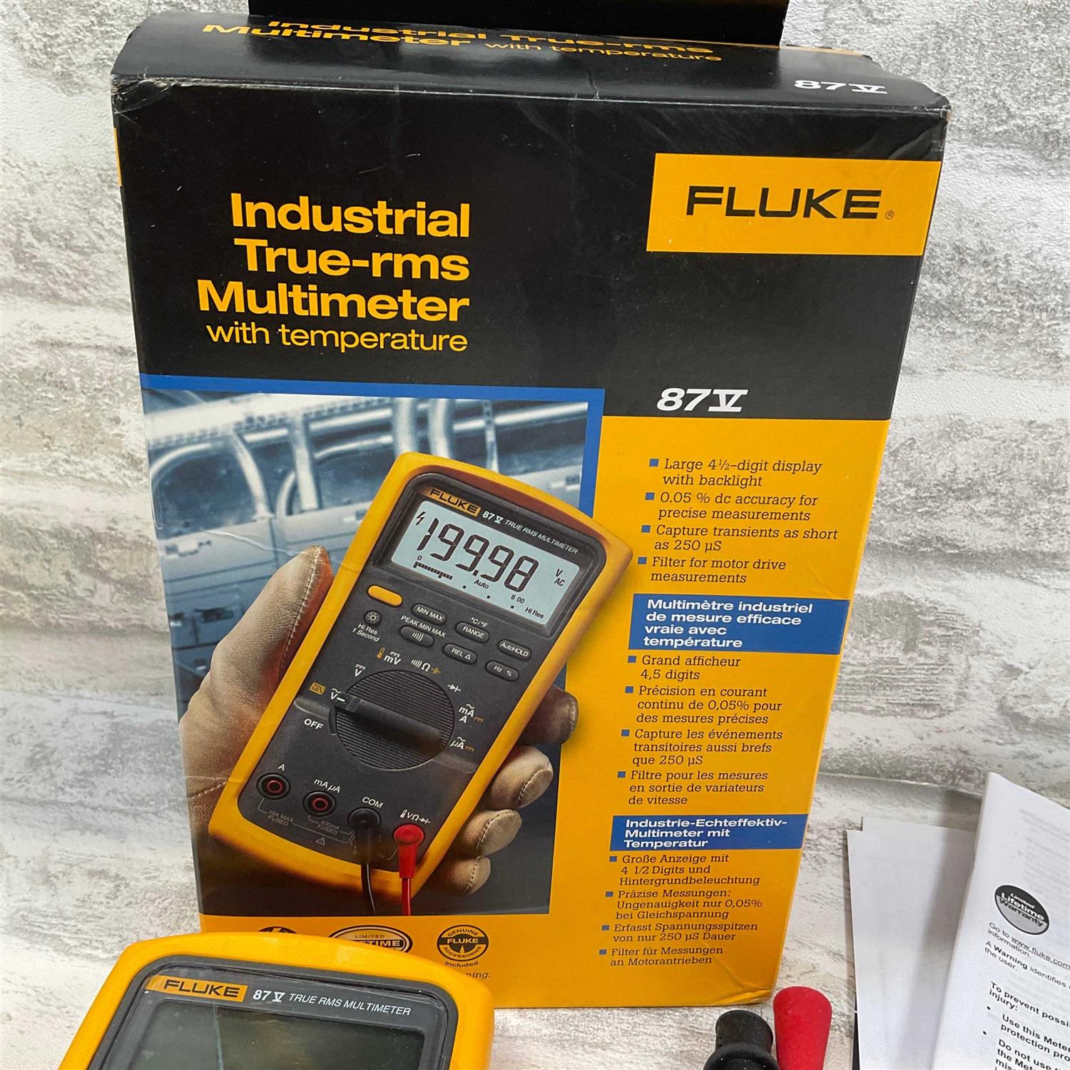 Fluke 87-5 Multimeter FLUKE-87-5 - Shop Hardware Tools for Work and Home