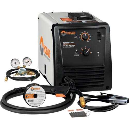 Hobart Handler 100 Flux Cored Welder 500572 - Shop Hardware Tools for ...