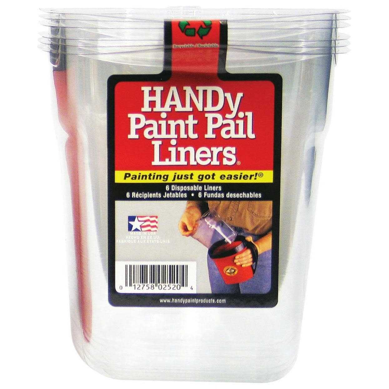 Handy Paint Pail Liner - Shop Hardware Tools for Work and Home