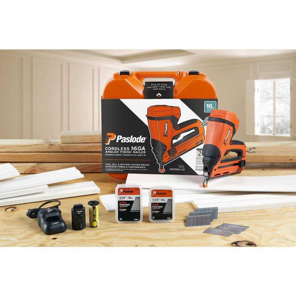 Paslode 916200 Cordless Angled Finish Nailer - Shop Hardware Tools for ...