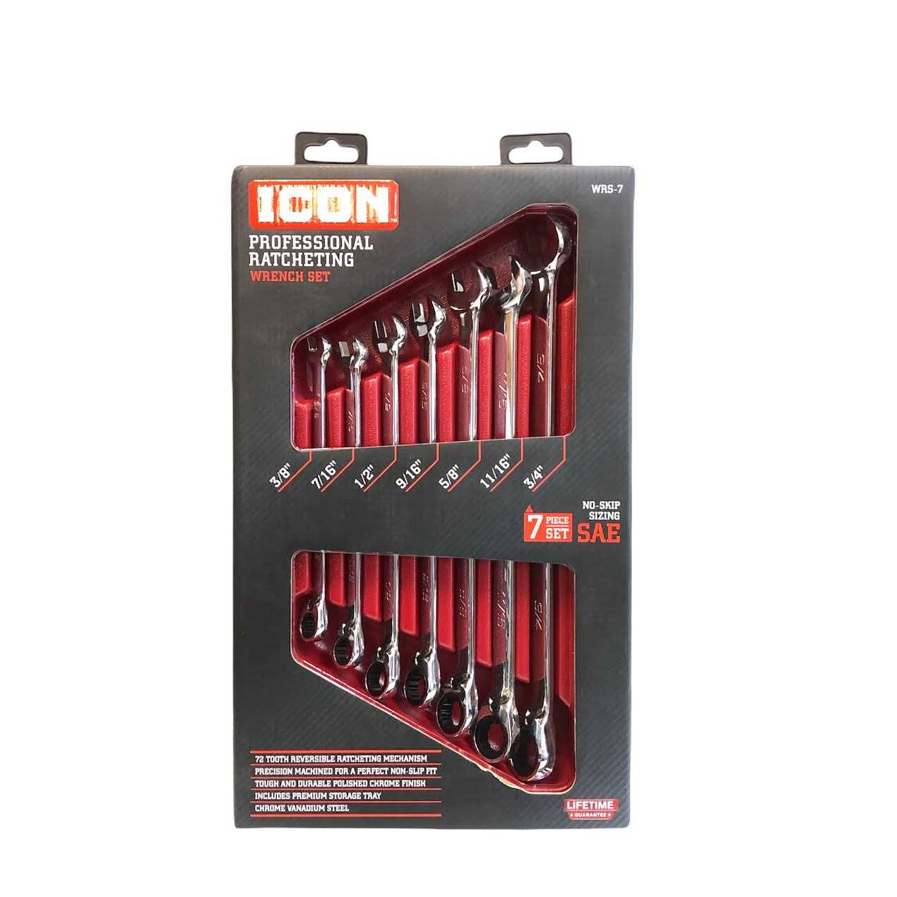 Icon Professional Ratcheting Combination Wrench Set - Shop Hardware ...