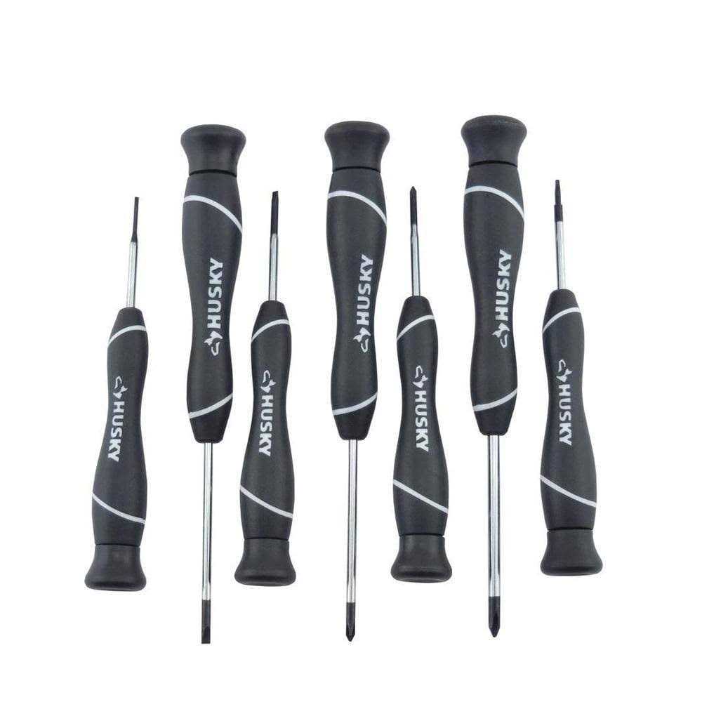 Husky Precision Screwdriver Set - Shop Hardware Tools for Work and Home