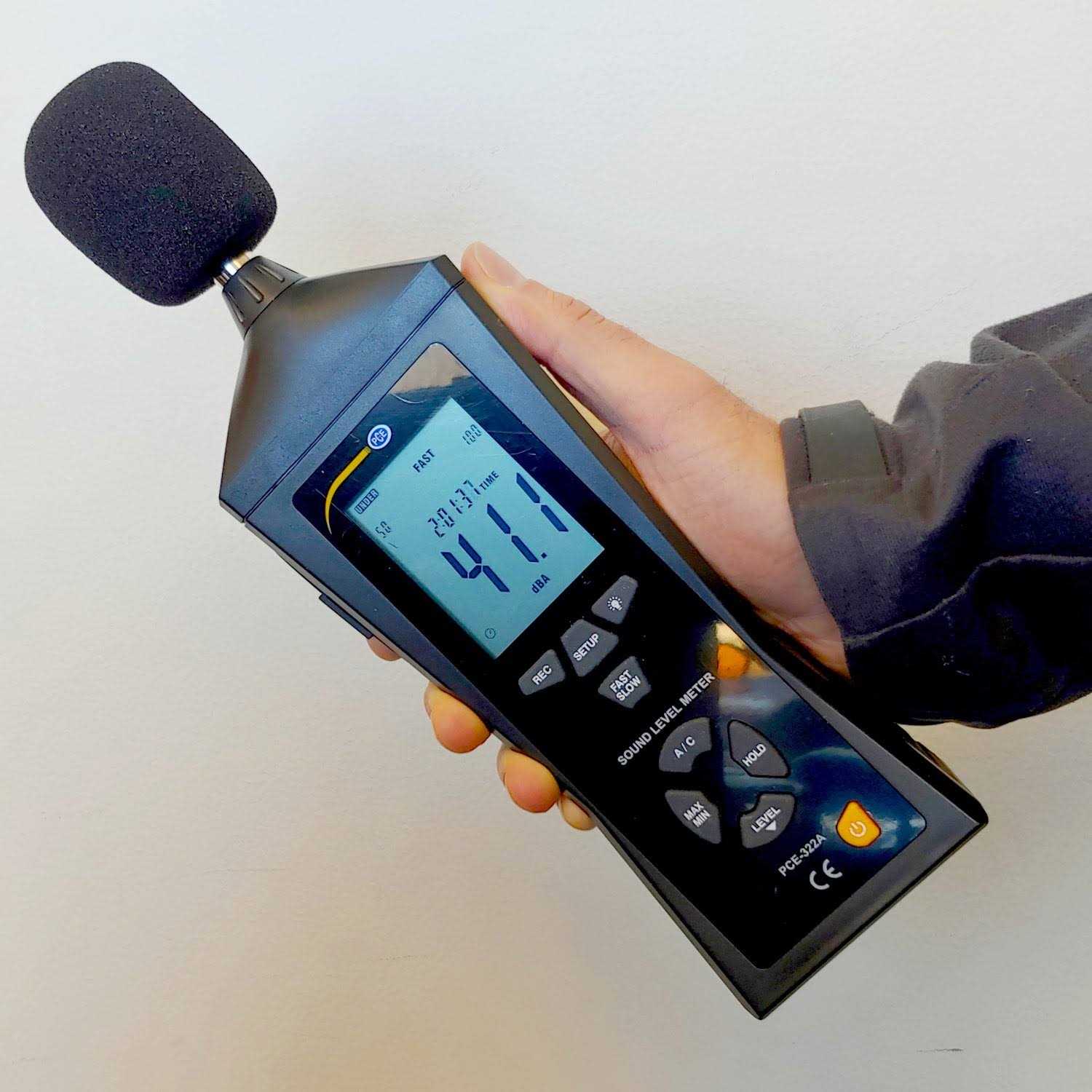 PCE Instruments PCE-322A Digital Sound Level Meter - Shop Hardware Tools for Work and Home