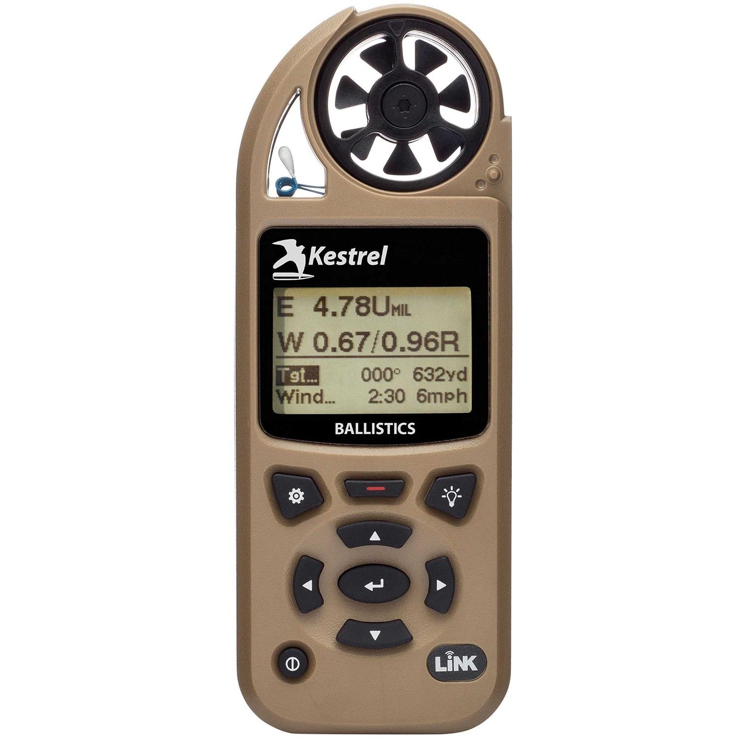 Kestrel 5700 Ballistics Weather Meter with LiNK 0857BLTAN - Shop ...