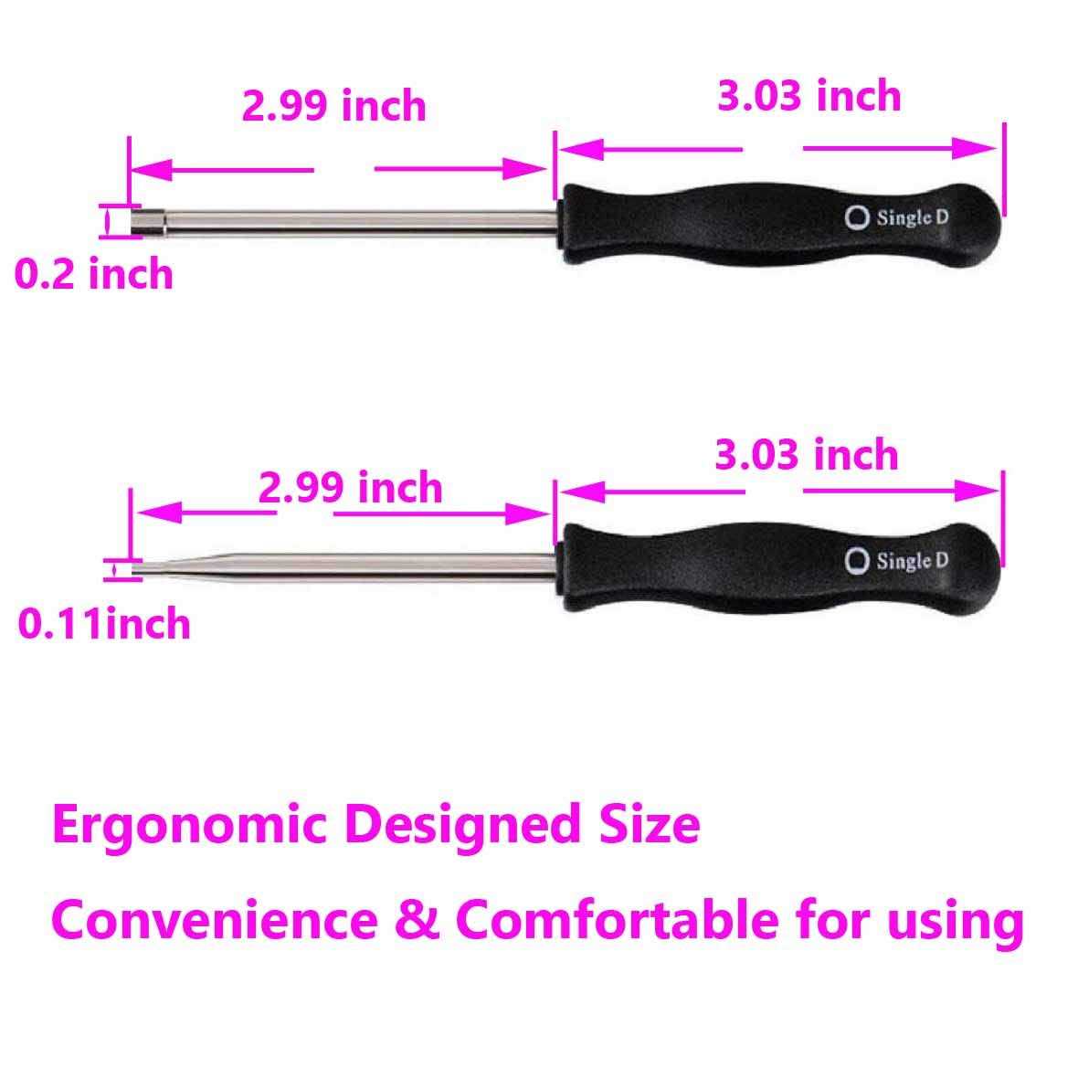 FYSHIQING 11 Pcs Carburetor Adjustment Tool Screwdriver Kit for Common ...