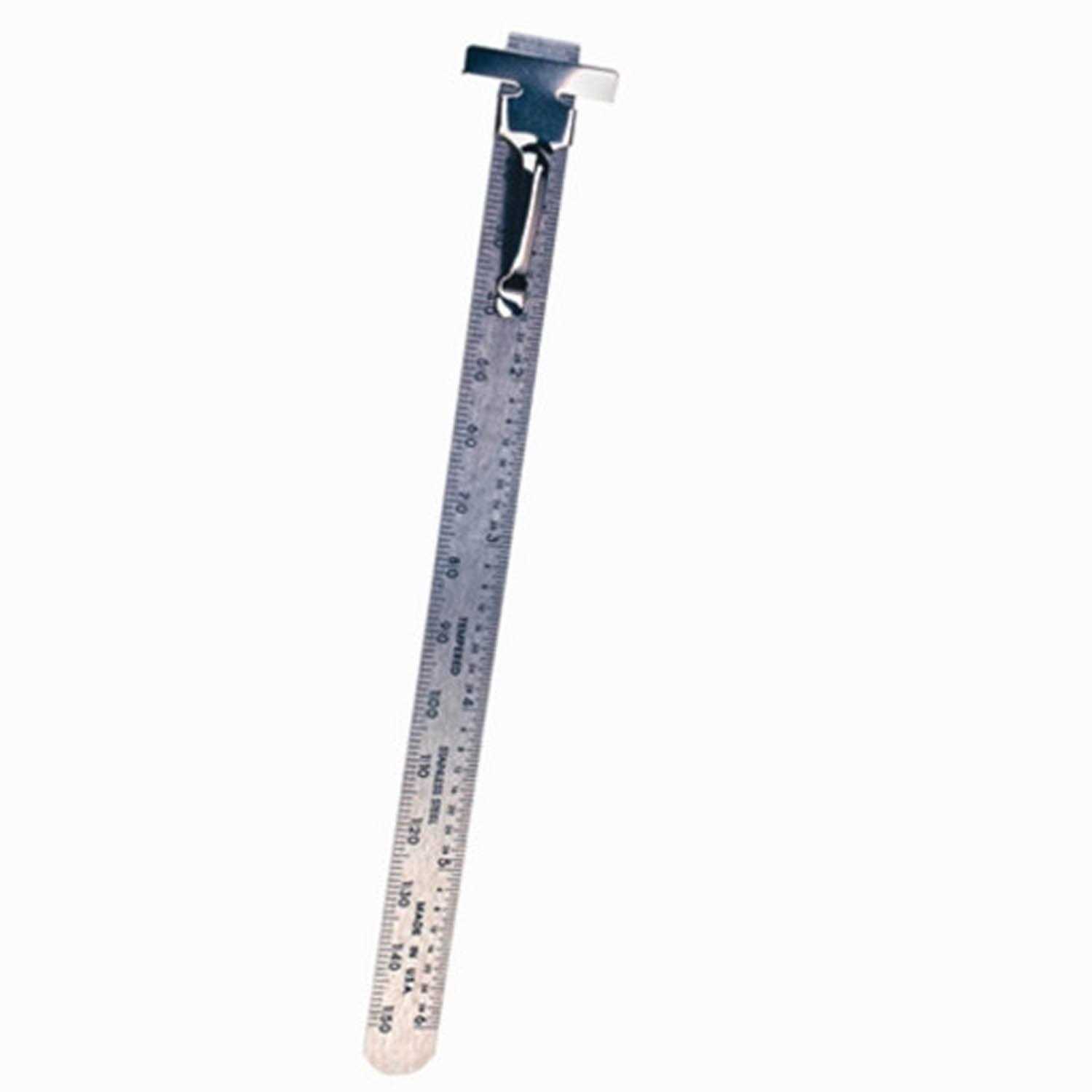 Empire 2730 6 Pocket Ruler-Stainless Steel - Shop Hardware Tools for ...