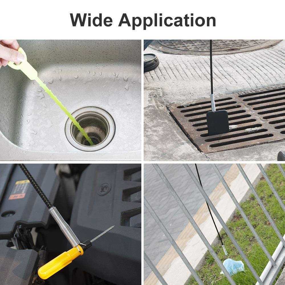 DR.PEN Flexible Grabber Claw Pick Up Reacher Tool With 4 Claws Bendable ...