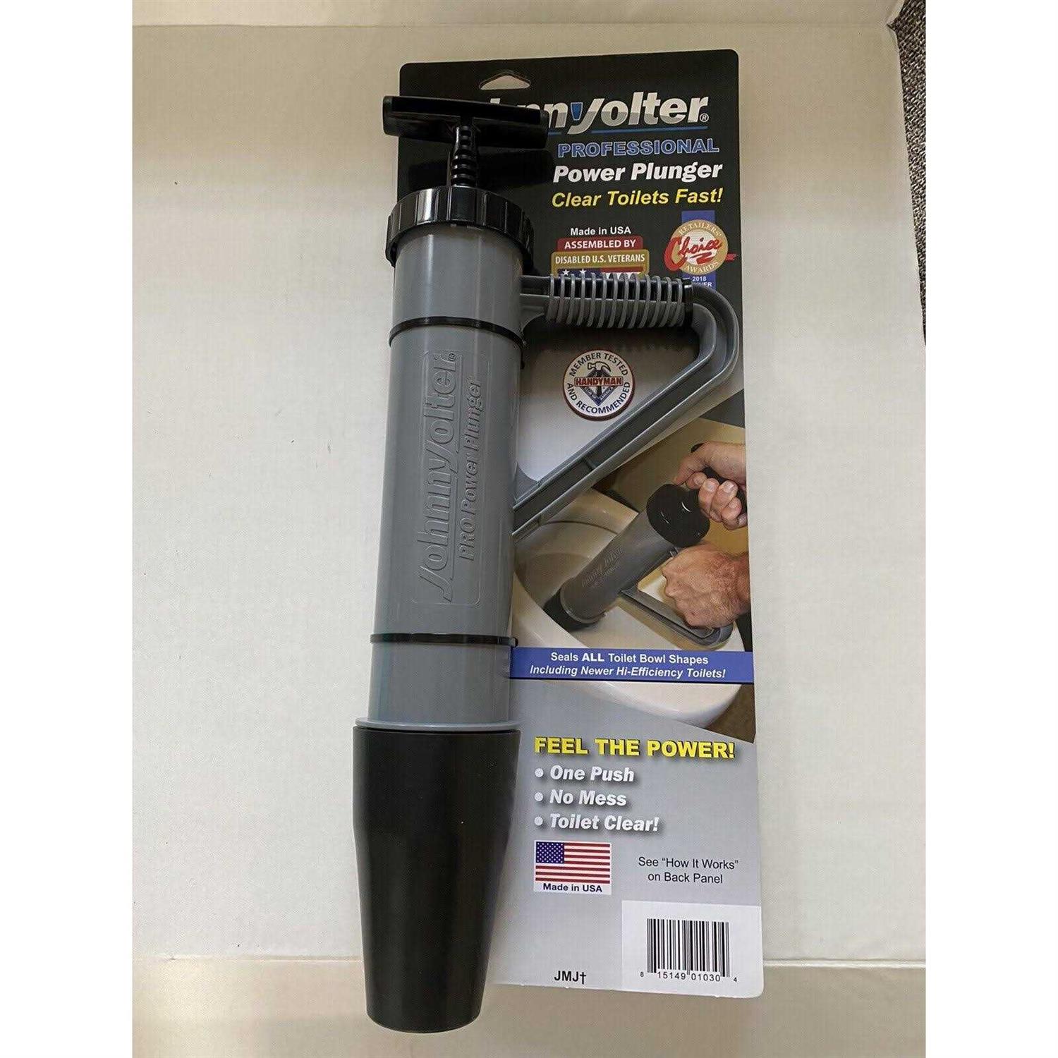Johnny Jolter PRO Power Plunger - Shop Hardware Tools for Work and Home