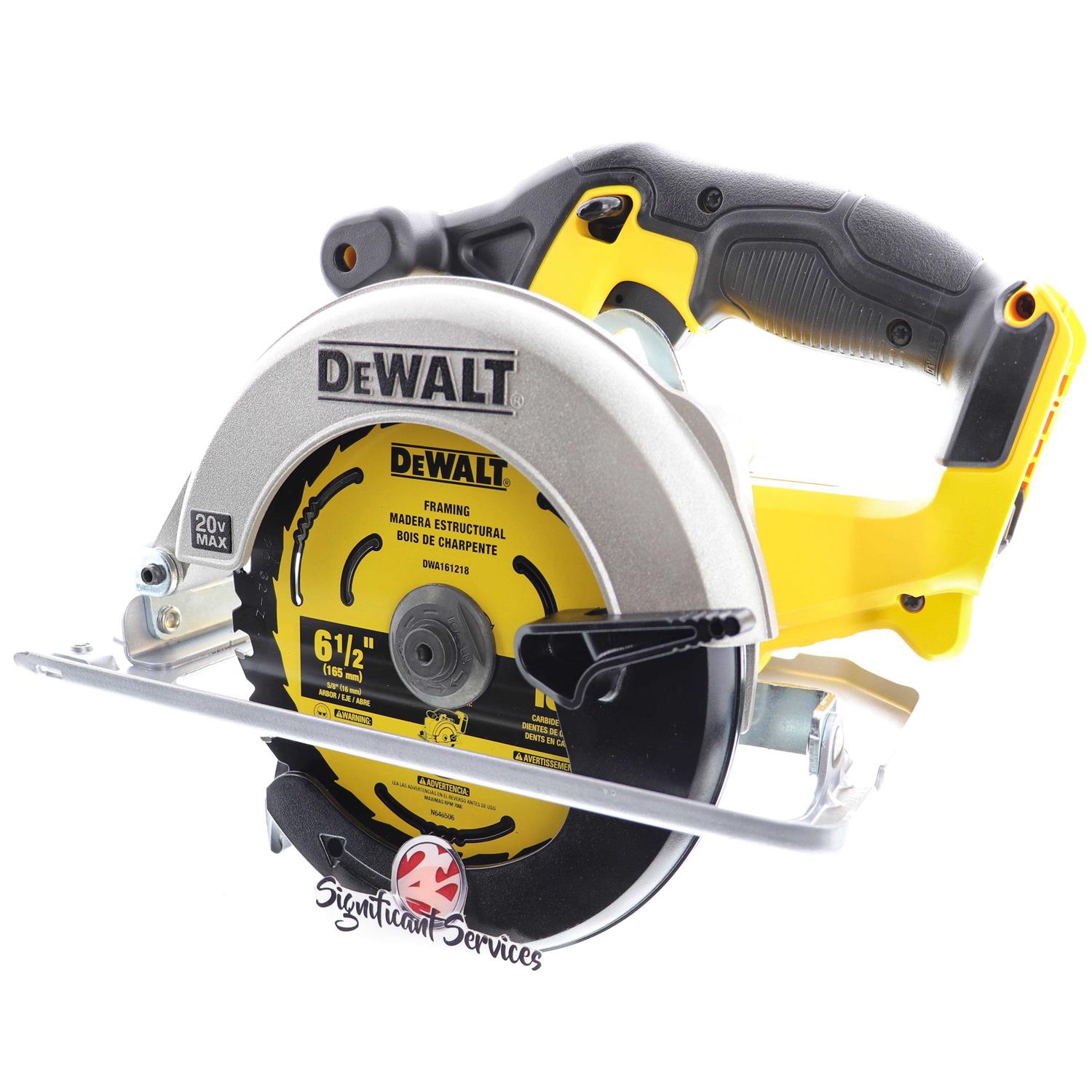 Dewalt DCS573B 20V MAX Cordless Brushless 7-1/4 in. Circular Saw with ...