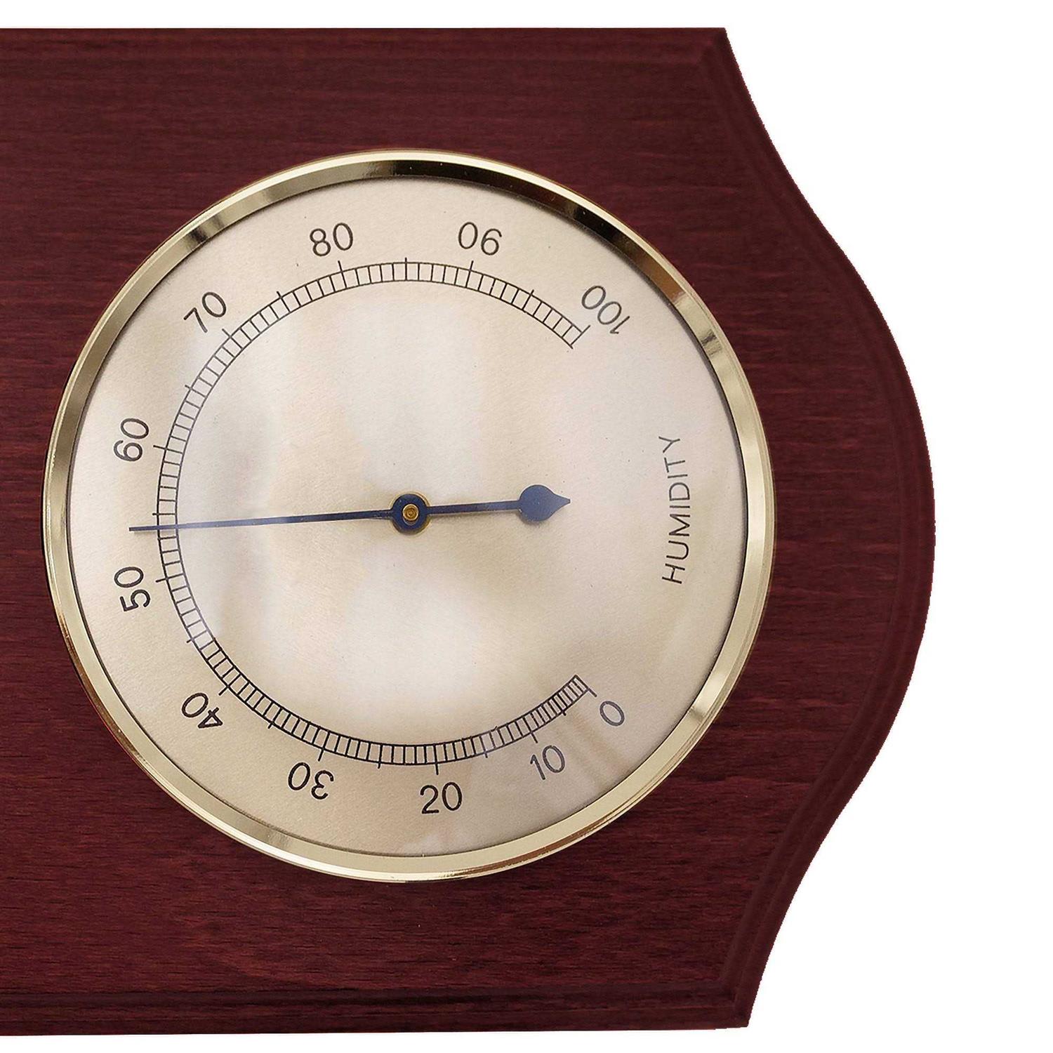 Fischer Weather Station with Thermometer Barometer & Hygrometer 395 mm ...