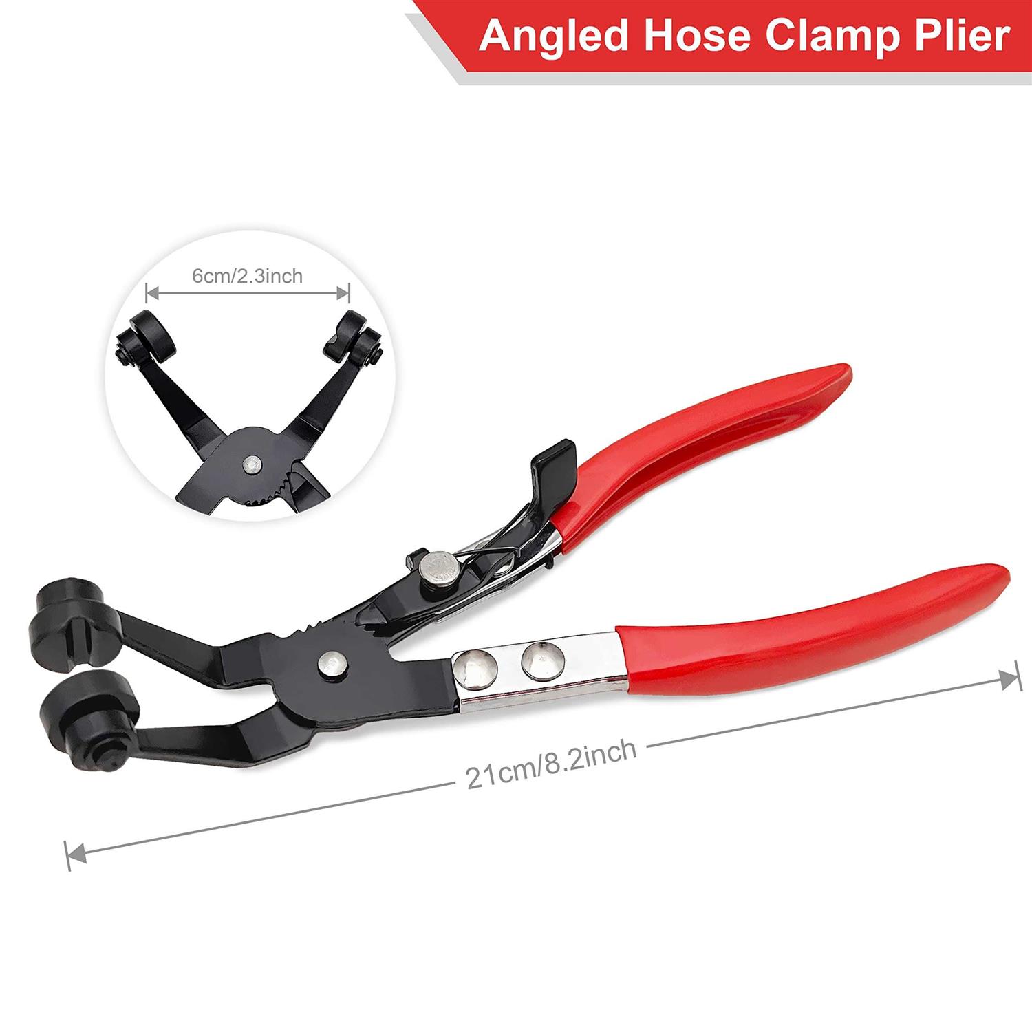 HPBBKD 3Pcs Hose Clamp Pliers,Remover Kit with Long Reach Wire Spring ...