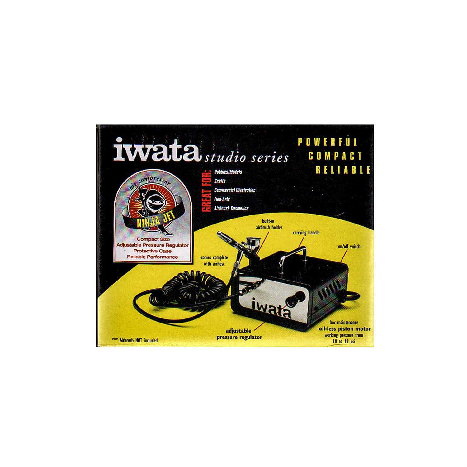 Iwata Ninja Jet Air Compressor - Shop Hardware Tools for Work and Home