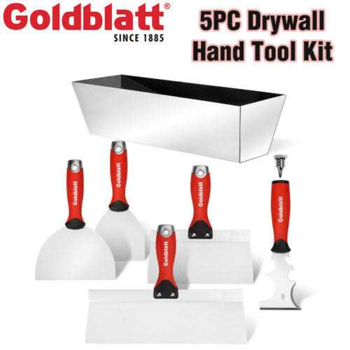 Goldblatt Drywall Hand Tool Kit Stainless Steel Joint Knife - Shop ...