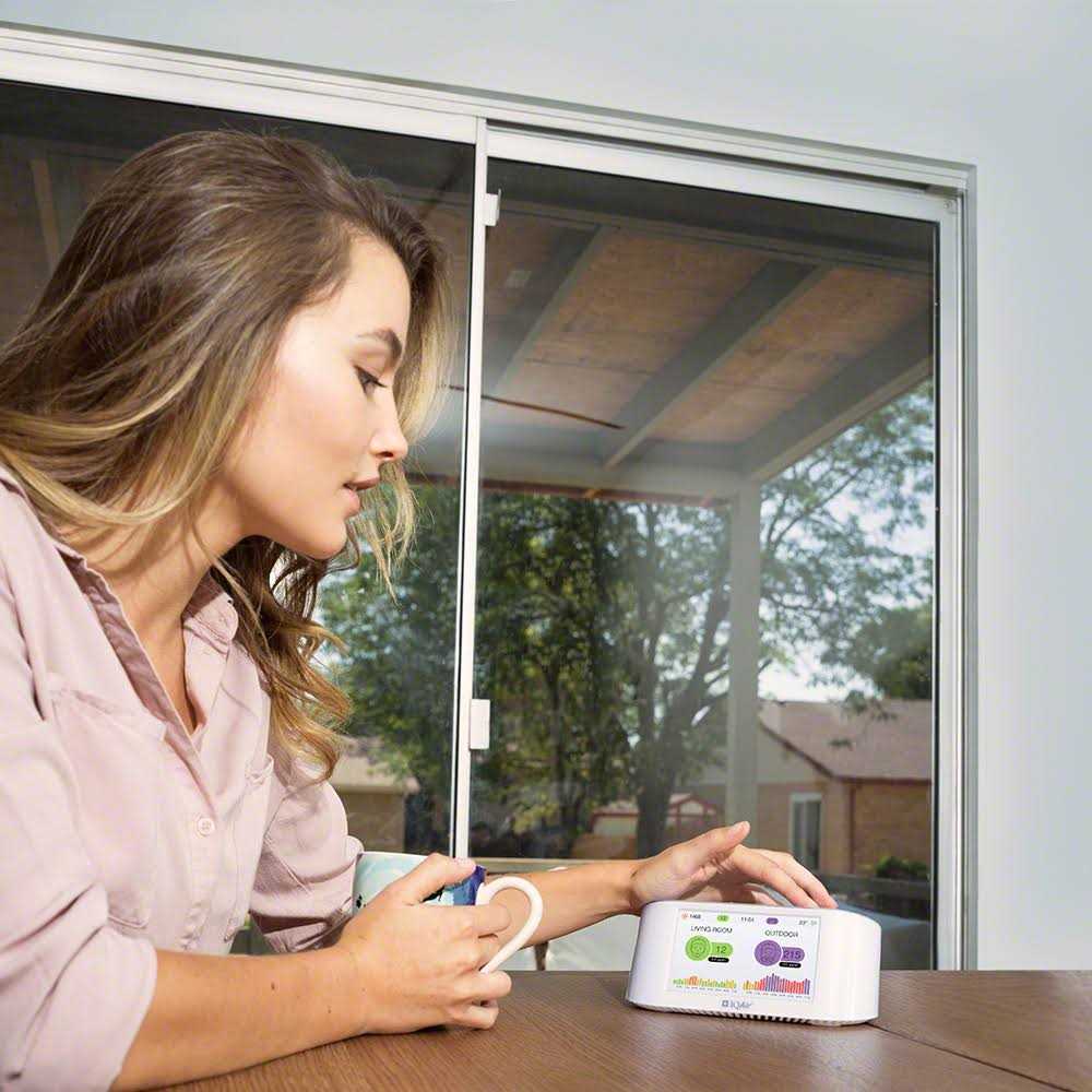 IQAir AirVisual Pro Air-Quality Monitor - Shop Hardware Tools for Work ...