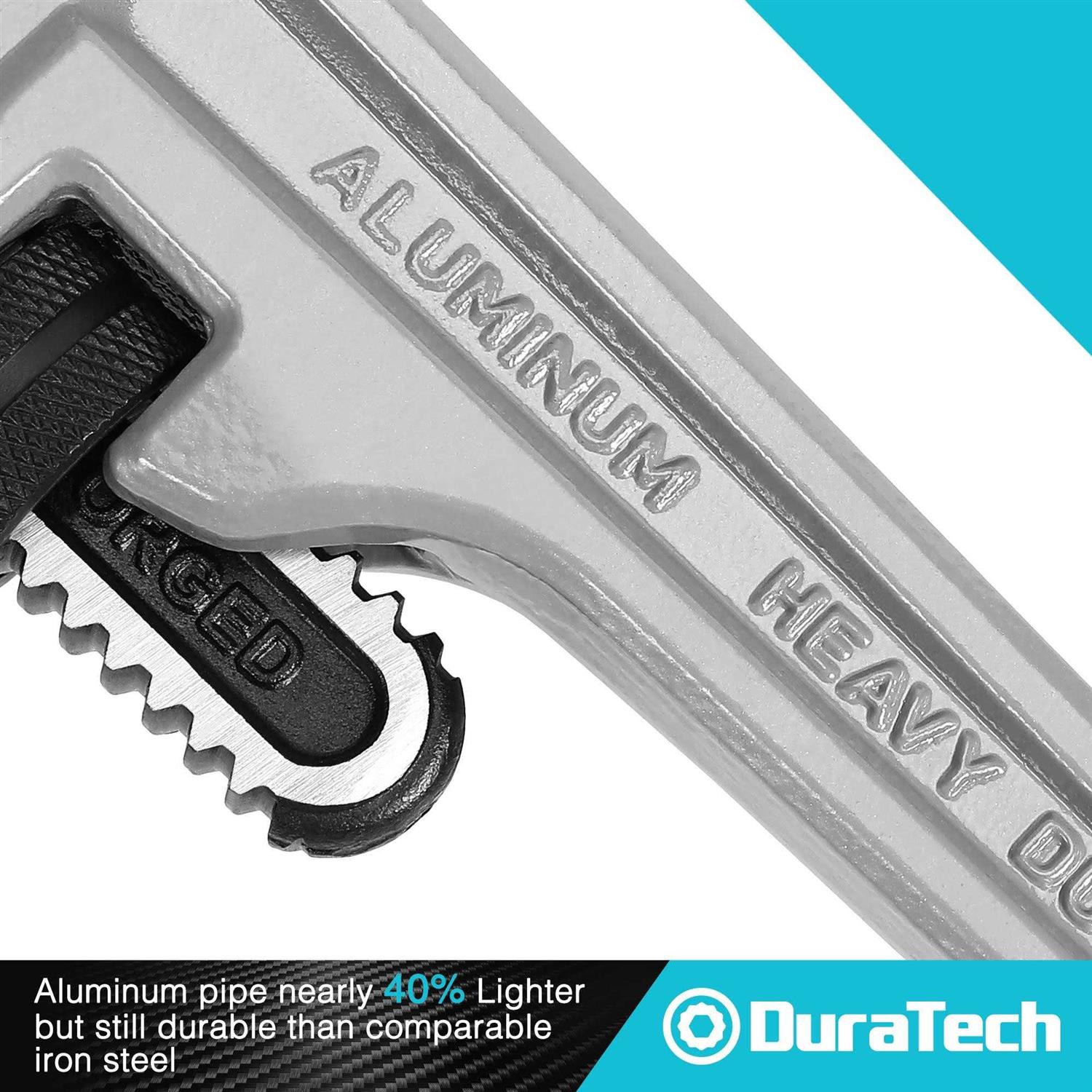 Duratech 3-piece Heavy Duty Aluminum Straight Pipe Wrench Set 10 - Shop ...
