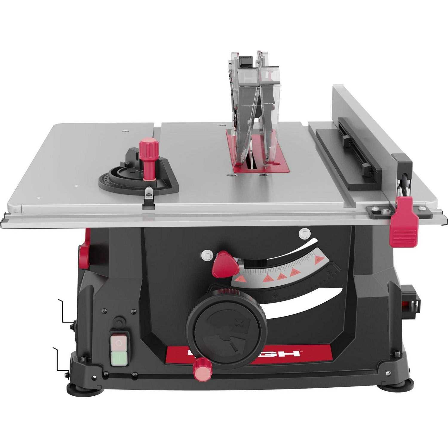 Hyper Tough 10 inch 15 Amp Table Saw TS1001 - Shop Hardware Tools for ...