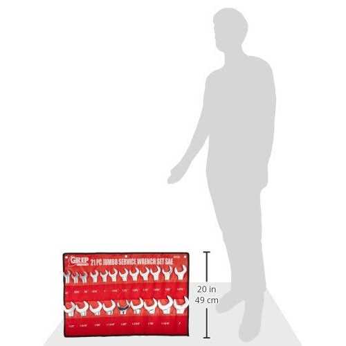 Grip 21 Piece Service Wrench Set SAE GR90185 - Shop Hardware Tools for ...