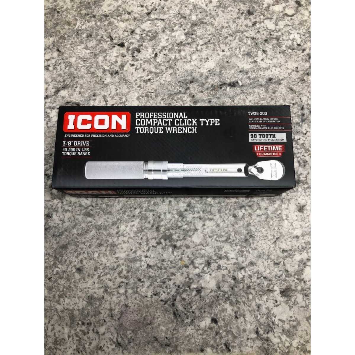 Icon Professional Ratcheting 3/8 Drive Torque Wrench - Shop Hardware ...