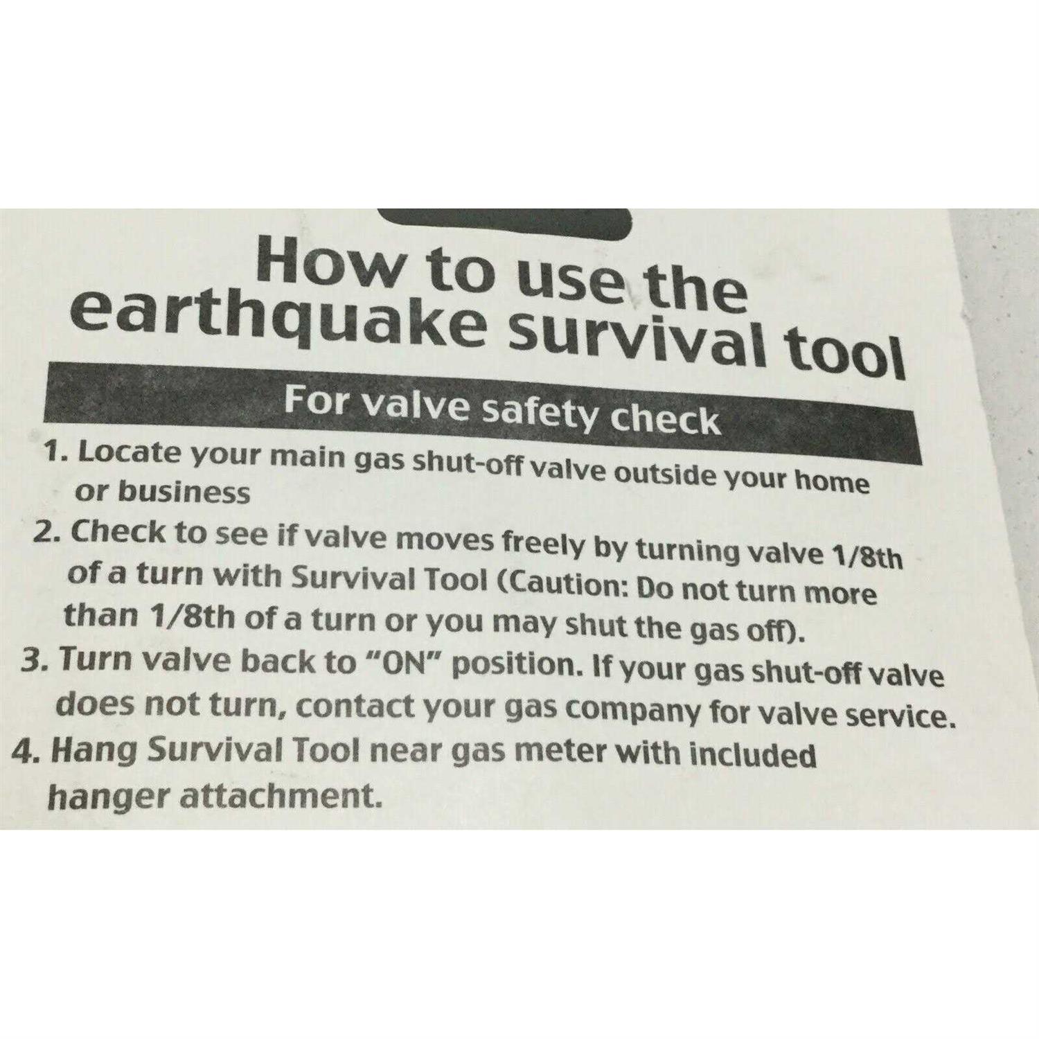 Guardian Survival Gear Emergency Gas Shut Off Tool - Shop Hardware ...
