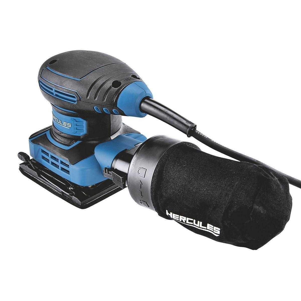Hercules 2.4 Amp Orbital 1/4 Sheet Sander with Soft Start - Shop ...